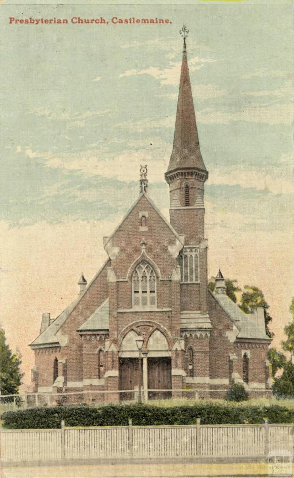 Presbyterian Church, Castlemaine | Victorian Places Presbyterian Church, Castlemaine | Victorian Places