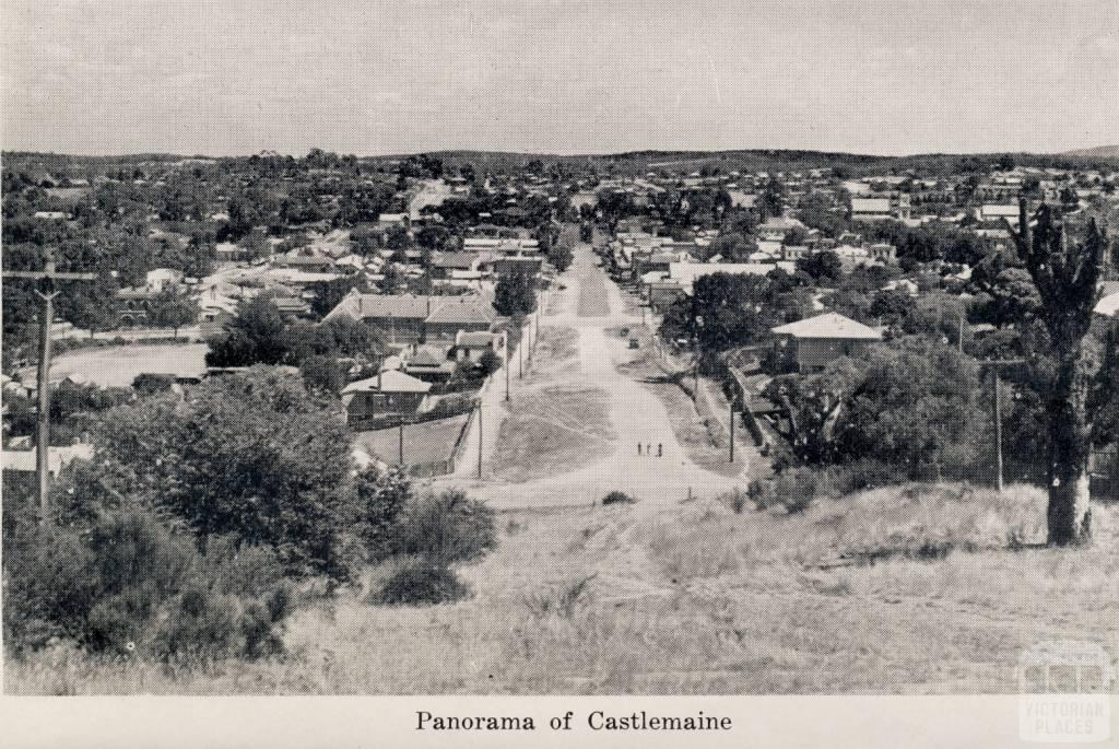 Panorama of Castlemaine | Victorian Places Panorama of Castlemaine | Victorian Places